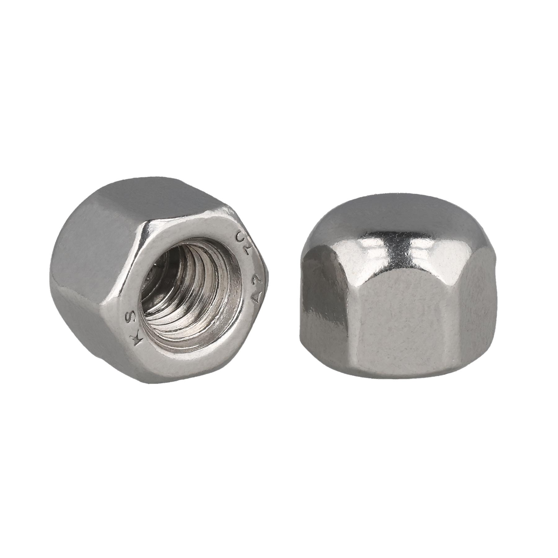 DIN 917 Sechskant-Hutmutter – niedrige Form, Edelstahl A2-70 ...
